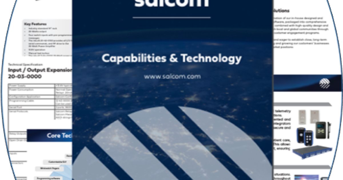 Comms Connect 2024 » SALCOM